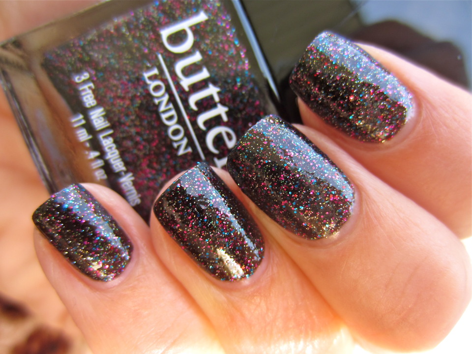 Butter London ‘The Black Knight’ … and a birthday! (swatches & review ...