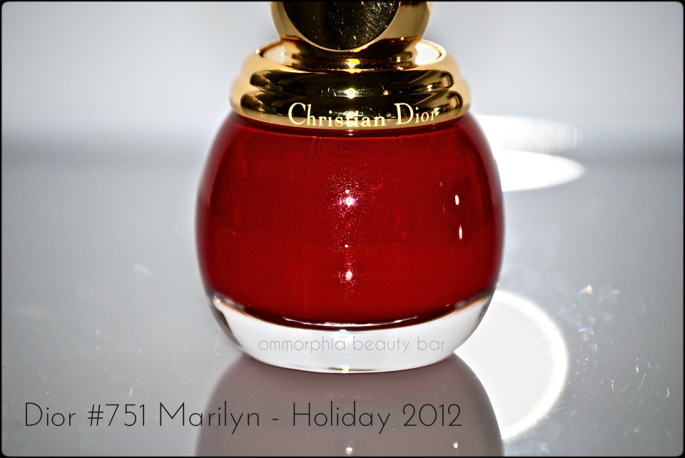 Dior – #751 ‘Marilyn’ Grand Bal Collection Holiday 2012 (swatches ...