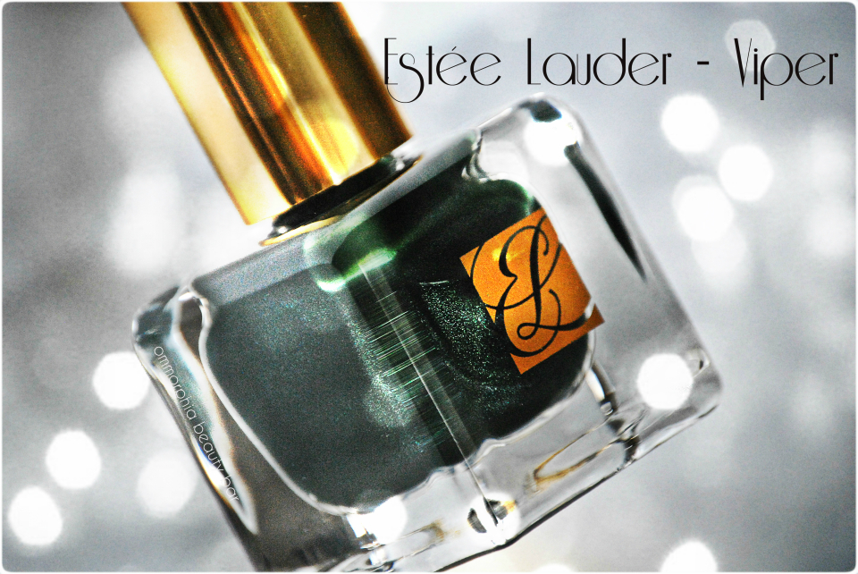 Estée Lauder Pure Color Nail Lacquer in Viper (swatches, comparison ...