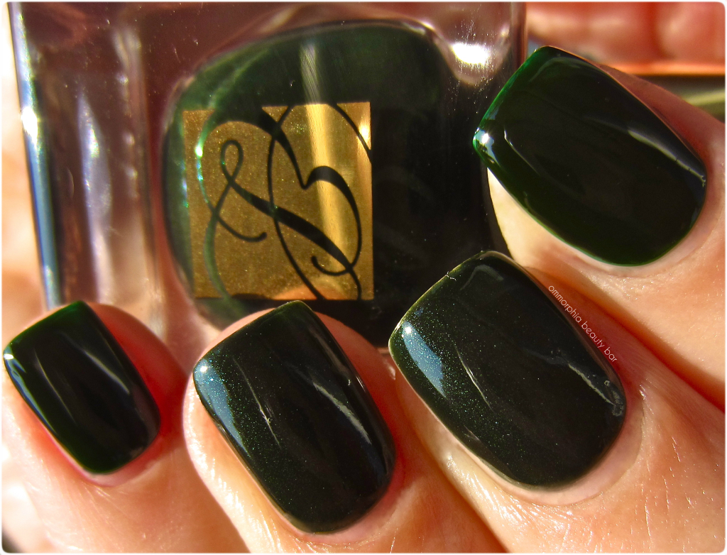 Estée Lauder Pure Color Nail Lacquer in Viper (swatches, comparison ...