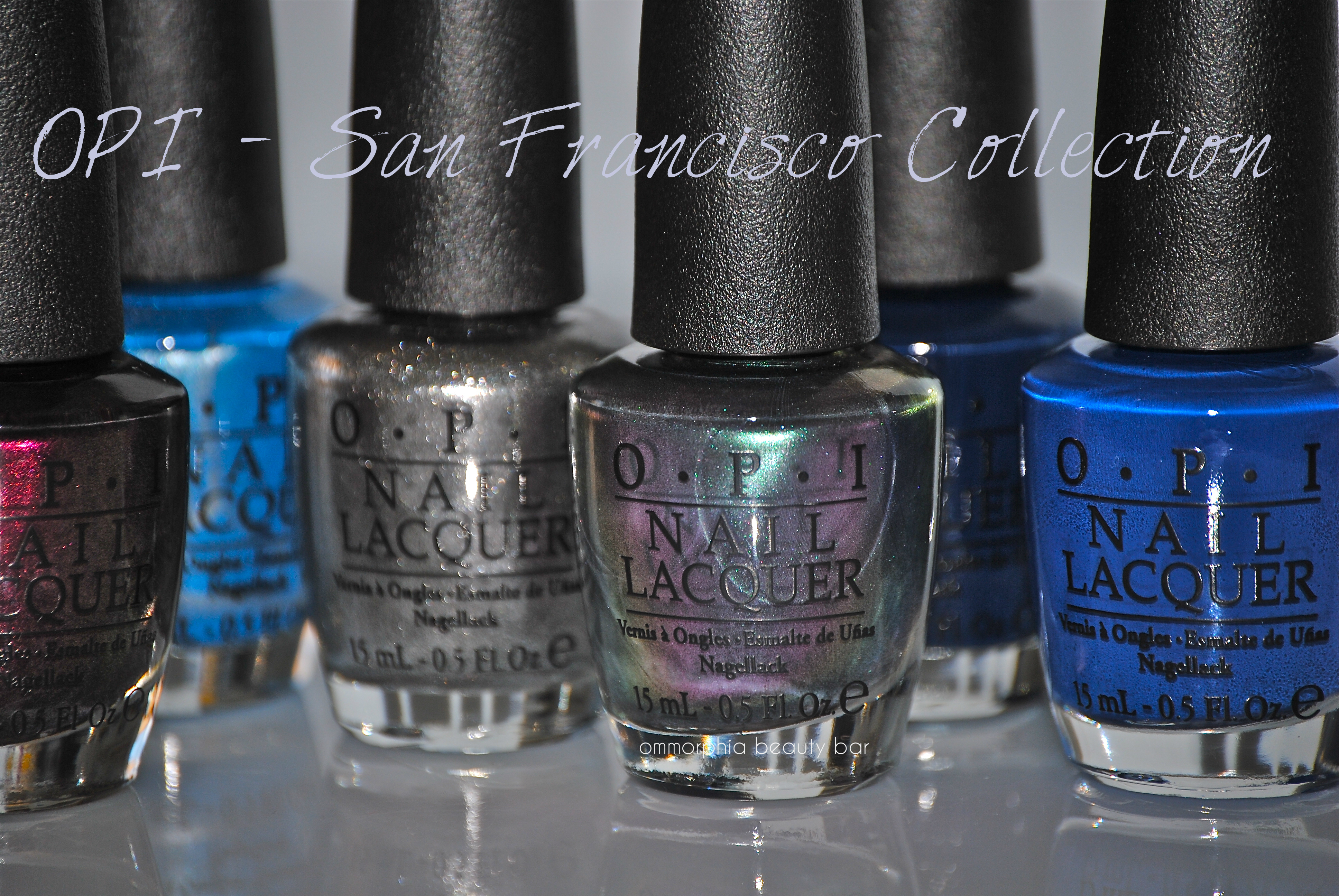OPI Haven’t The Foggiest swatch | ommorphia beauty bar