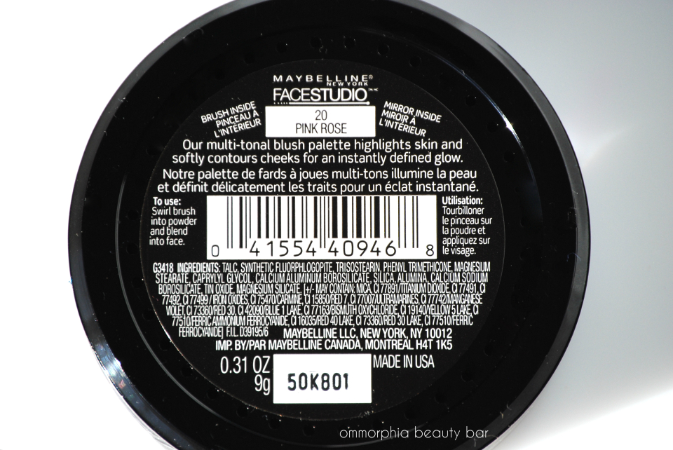 Maybelline Master Hi-Light by Face Studio | ommorphia beauty bar