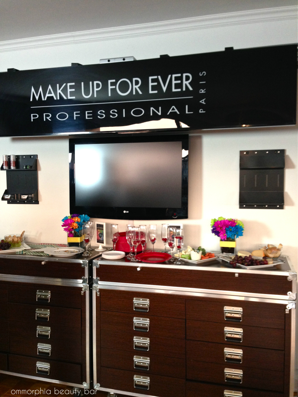 MAKE UP FOR EVER | Artist Shadow event | ommorphia beauty bar