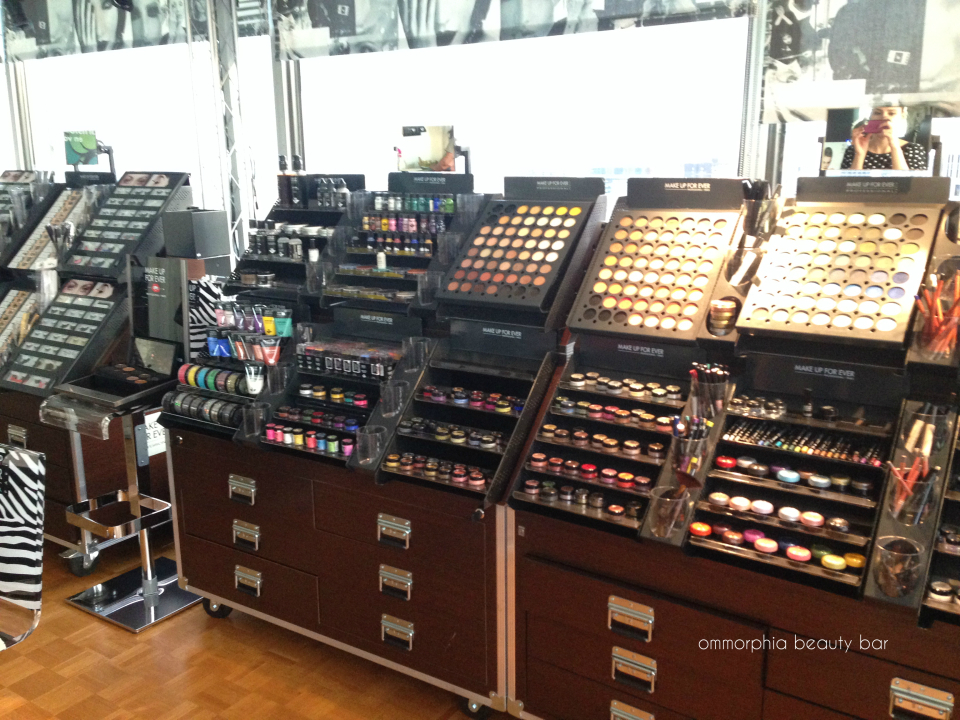 MAKE UP FOR EVER | Artist Shadow event | ommorphia beauty bar