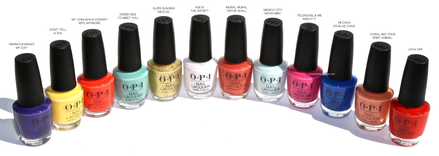 OPI · Mexico City Collection | ommorphia beauty bar