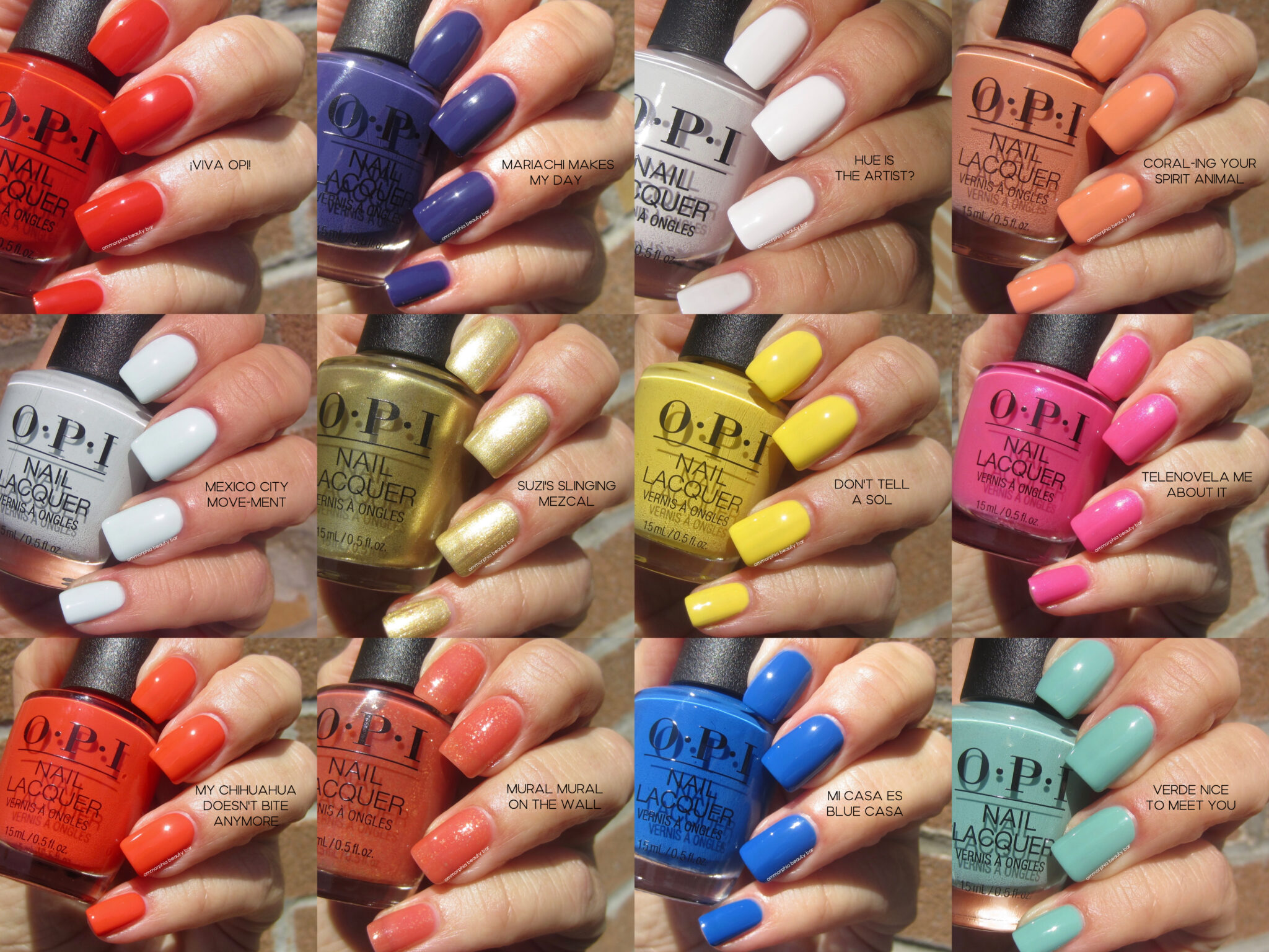 OPI · Mexico City Collection | ommorphia beauty bar